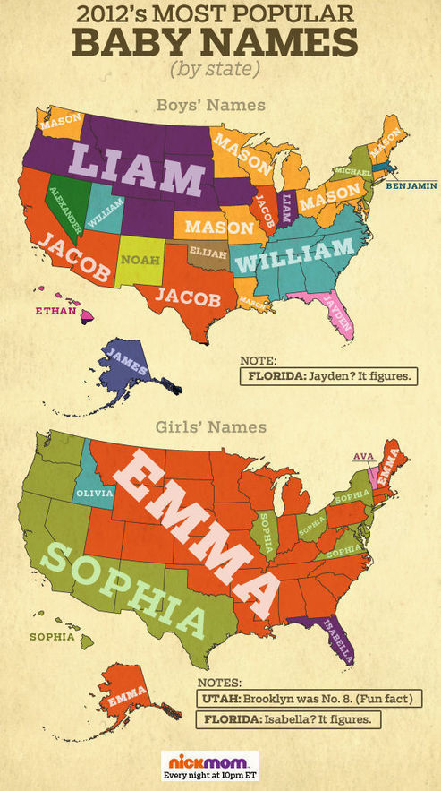 Baby Name Regions? – GEOGRAPHY EDUCATION