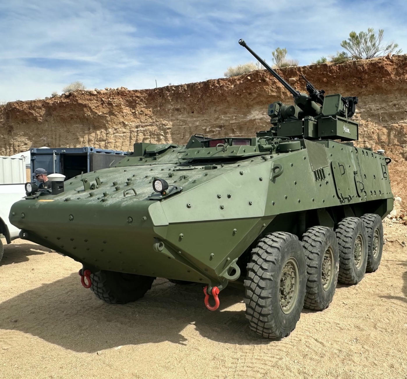 EOS demos next-gen weapon systems at Bushmaster...
