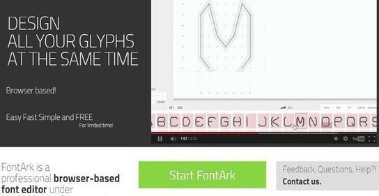 FontArk, utilidad web para diseñar nuestras propias tipografías ...
