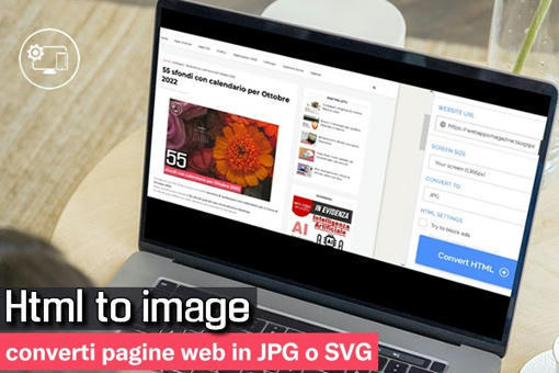 Html to image | converti pagine web in JPG o SV...