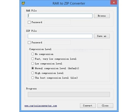RAR to ZIP Converter, software gratis que convierte archivos RAR a ZIP ...
