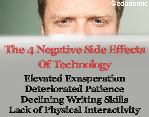The 4 Negative Side Effects Of Technology – Edudemic | Blog de Norman ...