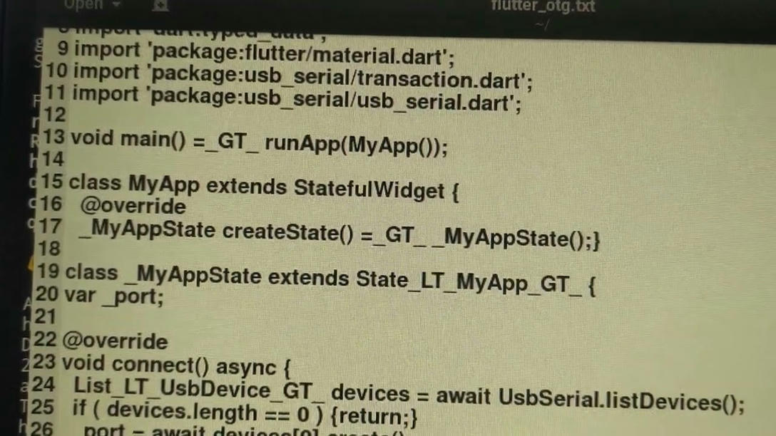 Flutter Otg With Raspberry Pi Pico Source In T
