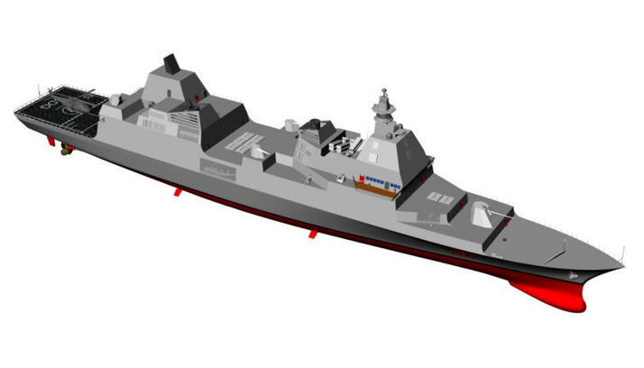 Le futur destroyer italien DDX aura une puissan...
