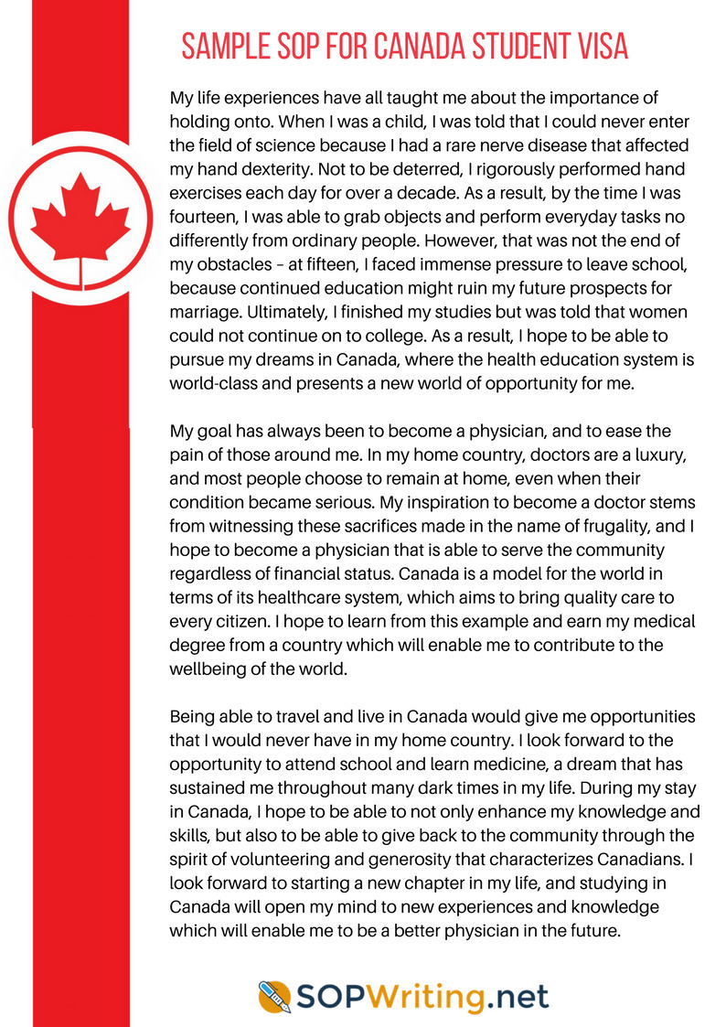 Sample Panamamnian Student Visa Sample Statement Of Purpose For