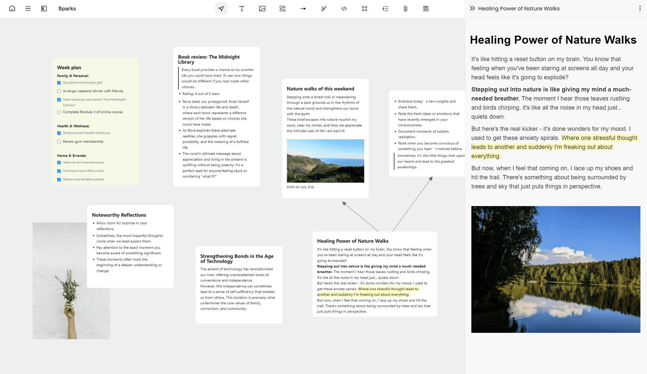 Noteey - visual note-taking app for organizing ...
