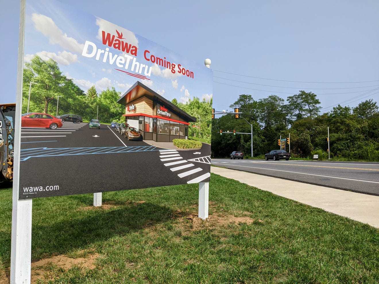 A Zoning Change Would Allow for Drive-thru Wawa...
