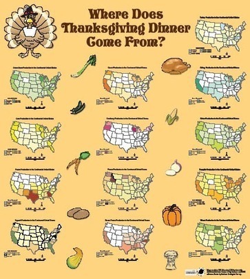 Thanksgiving Maps – GEOGRAPHY EDUCATION