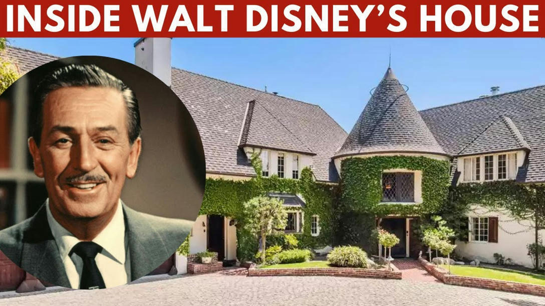 INSIDE Walt Disney’s House Storybook Mans...