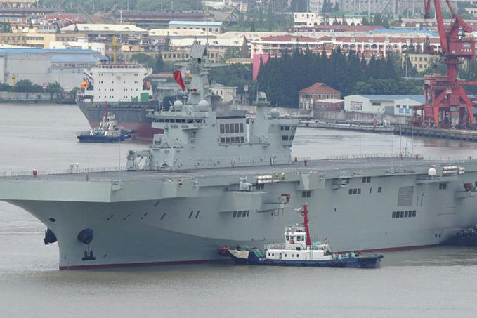 Chinese navy commissions second LHD | DEFENSE N...