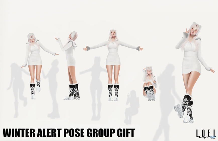 Winter Alert Single Female Poses December 2025 ...