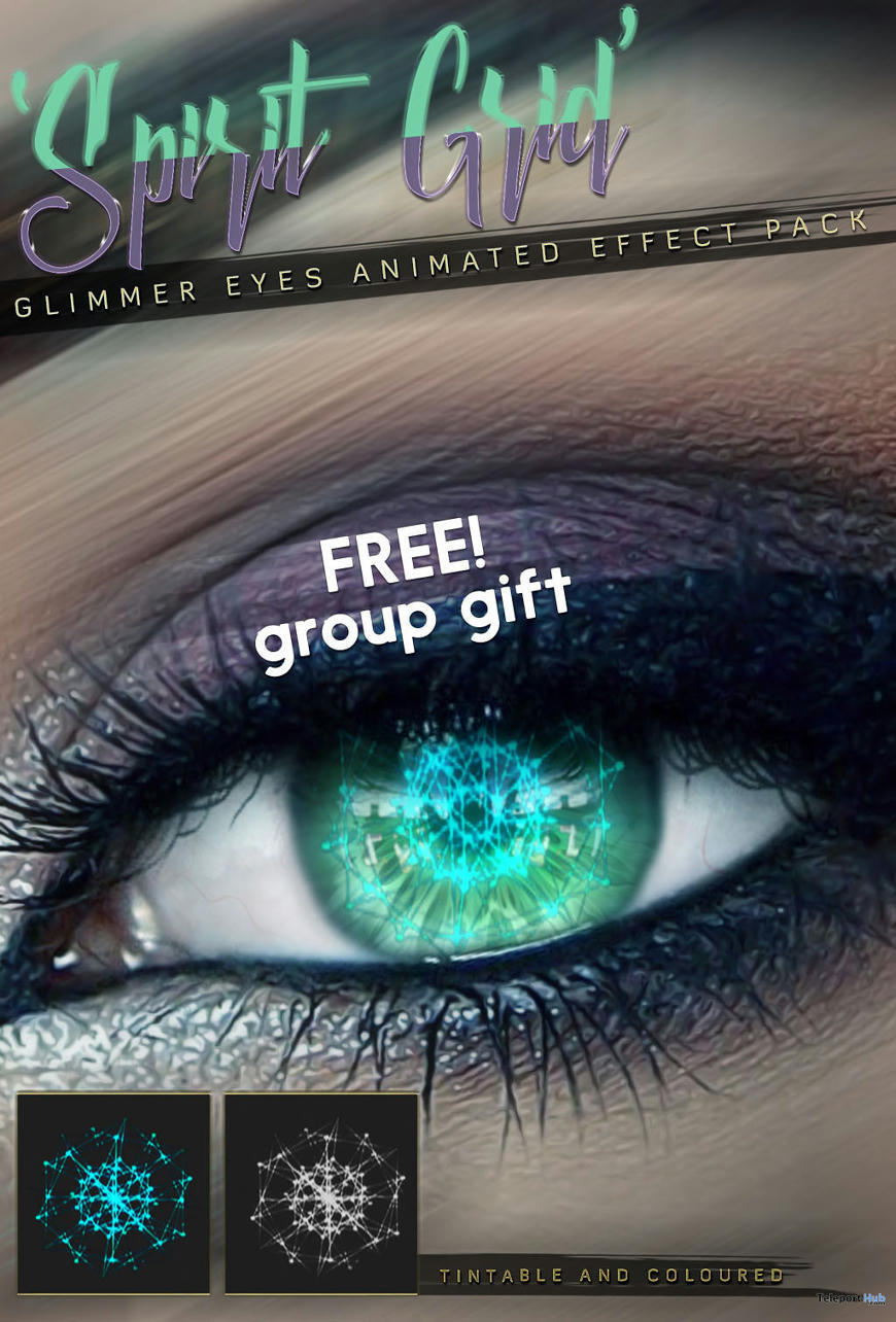 Spirit Grid Glimmer Eyes Animated Effect April ...