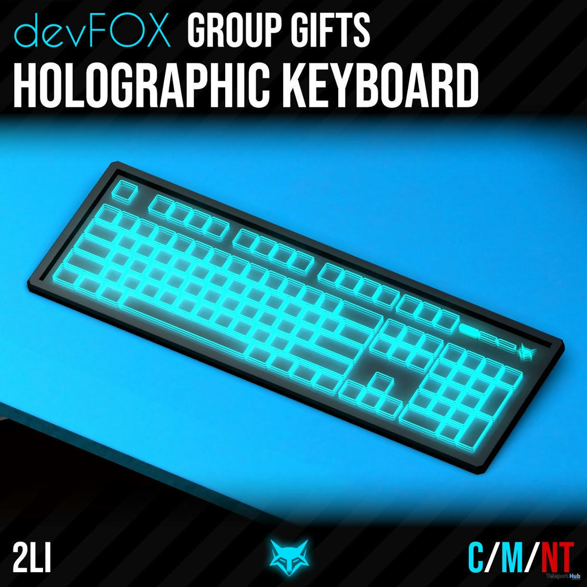 Holographic Keyboard April 2023 Group Gift by d...