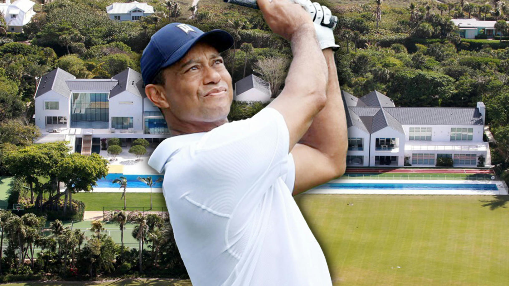 Inside Tiger Woods' spectacular £41m mans...