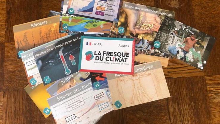 "La Fresque du climat", un jeu pour c...