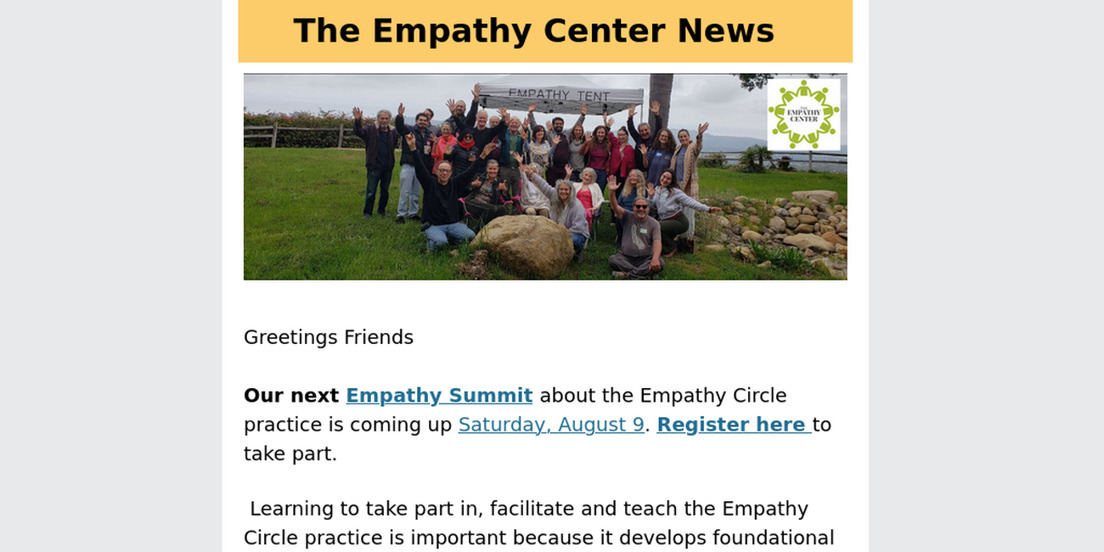 The Empathy Center News: Building the Wholistic...