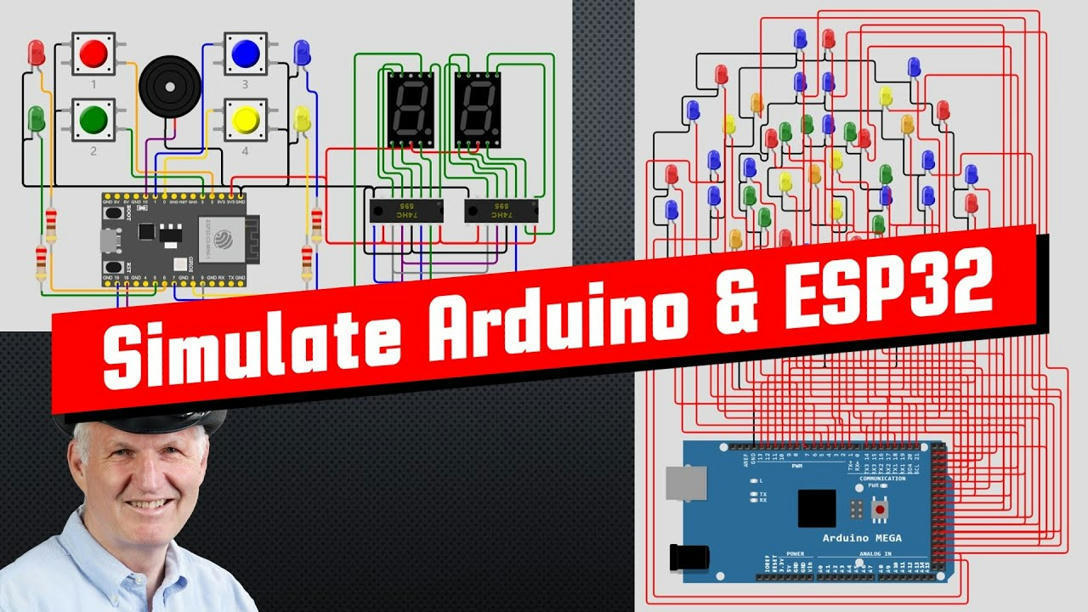 Simulate Arduino, ESP32, Pi Pico, STM32, And AT...