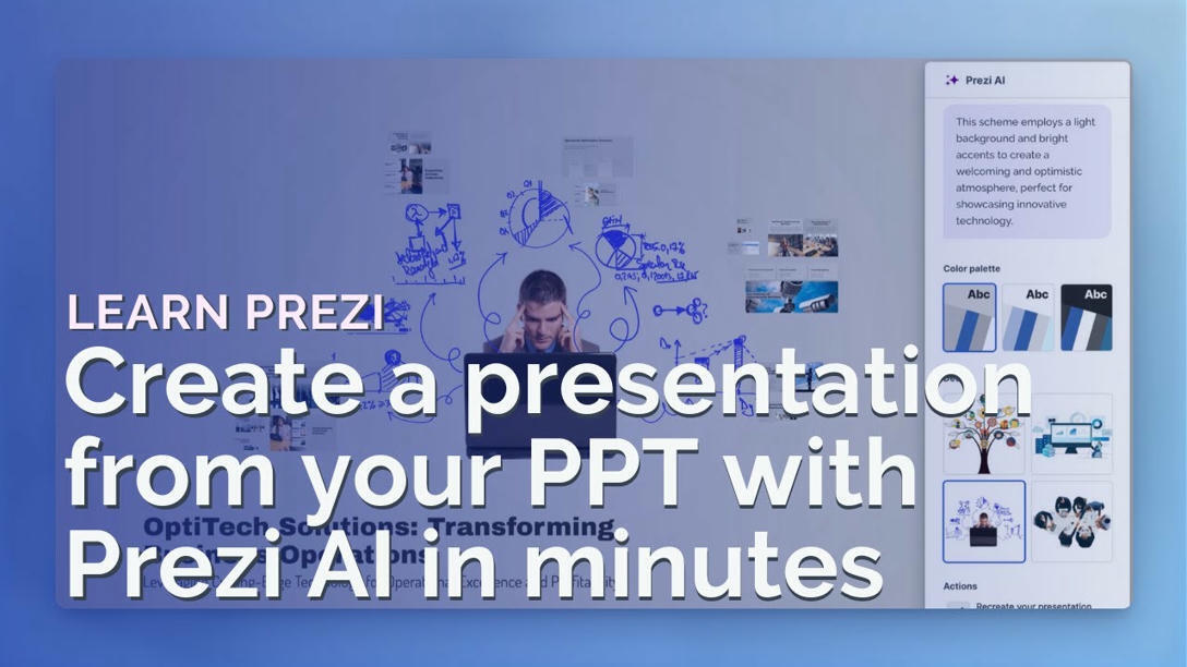 Create a presentation from your PPT with Prezi ...
