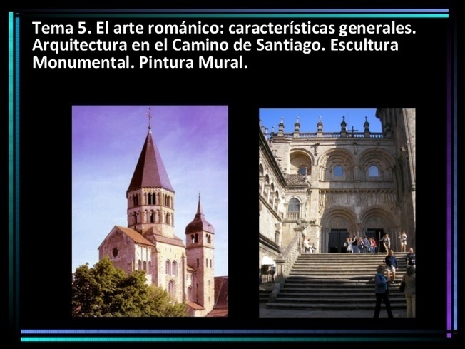 Tema 5. El arte románico - GEOCRONOS
