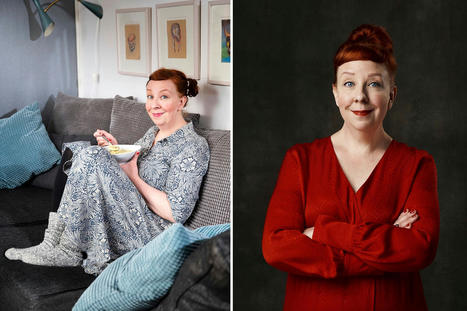 Jenni Kokander nauttii, kun kirjassa voi sanoa ...