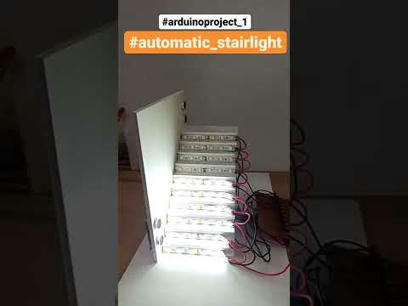 Automatic Staircase light using Arduino || Cher...