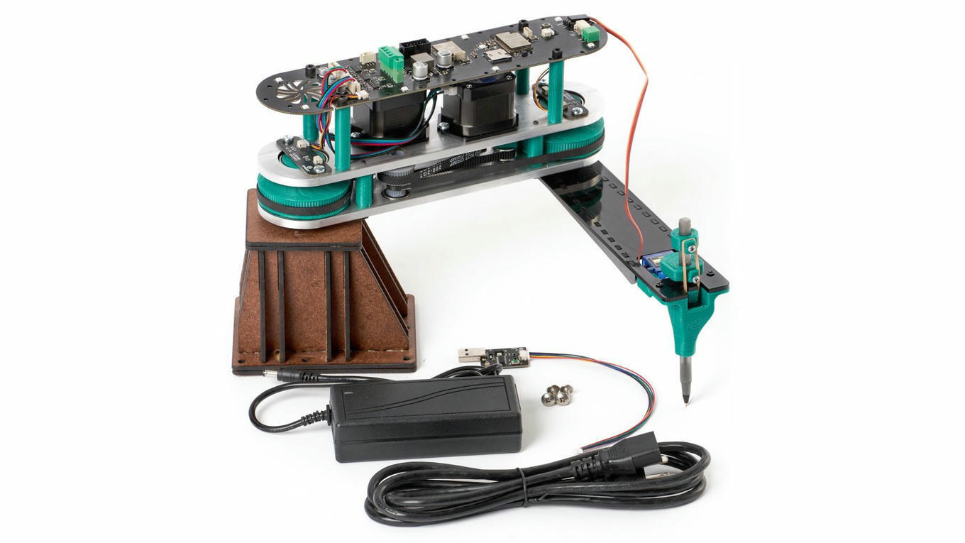 Tobor open-source, modular robotic arm features...