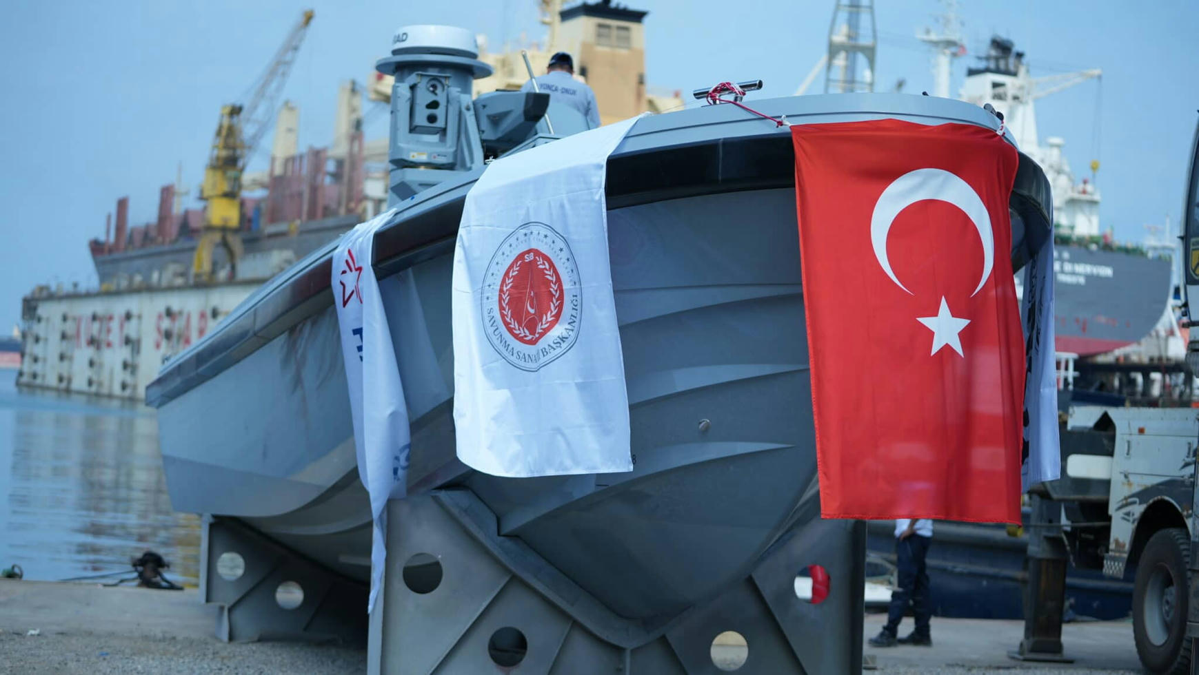 Turkiye's Yonca Onuk Shipyard launched SANCAR a...