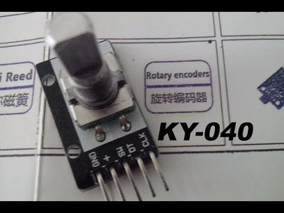 Arduino: Rotary encoder (KY-040 37in1 kit) | TE...