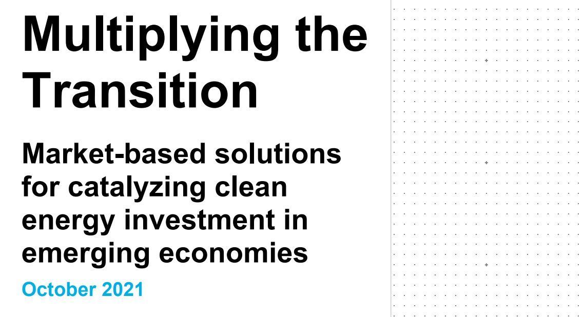 Market-based solutions critical to accelerating...
