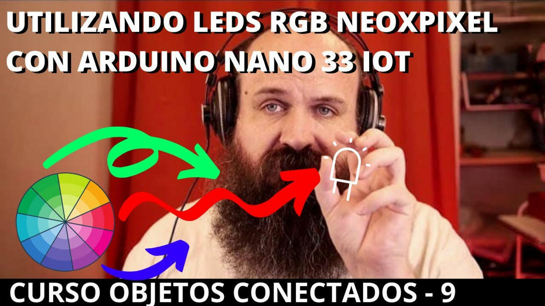 Utilizando leds RGB Neopixel con Arduino Nano 3...