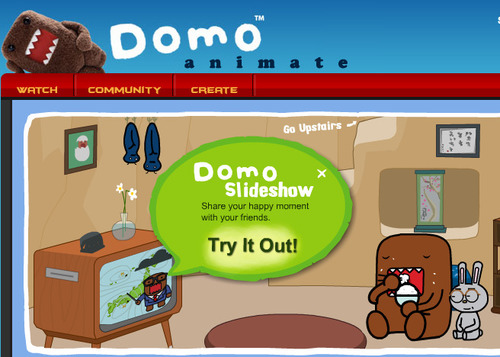 Domo Animate – Create animations | Web 2.0 Chronicles