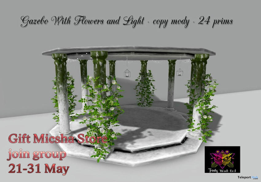 Flowers Gezabo Trinity Weekend Event May 2024 G...