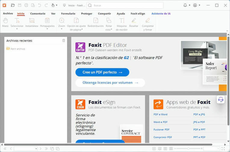 Foxit Pdf Reader Visor De Pdf Completo Para Tu