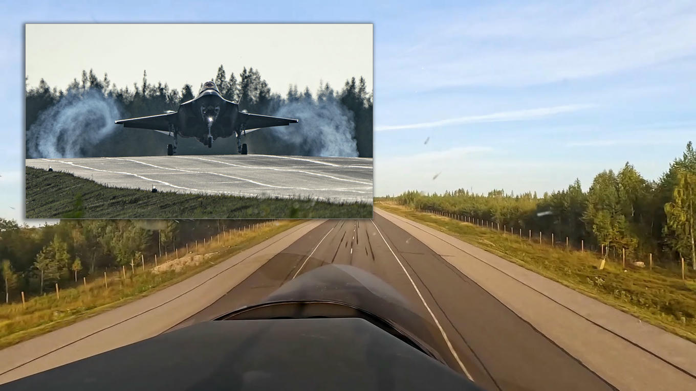 A Close-Up Look at the F-35’s Highway Ope...