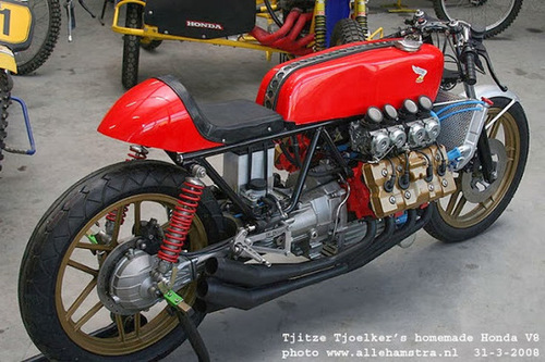 Honda v8 Cafe Racer – Grease n Gasoline | Grease n Gasoline