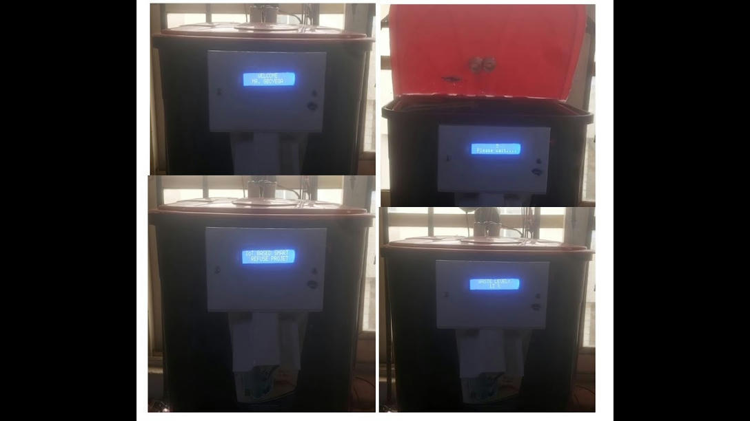 IoT Smart Trash Bin Project Using Arduino and N...