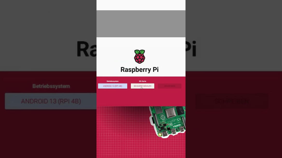 Run Android 13 on your Raspberry Pi 4B 🍰💚| EM...