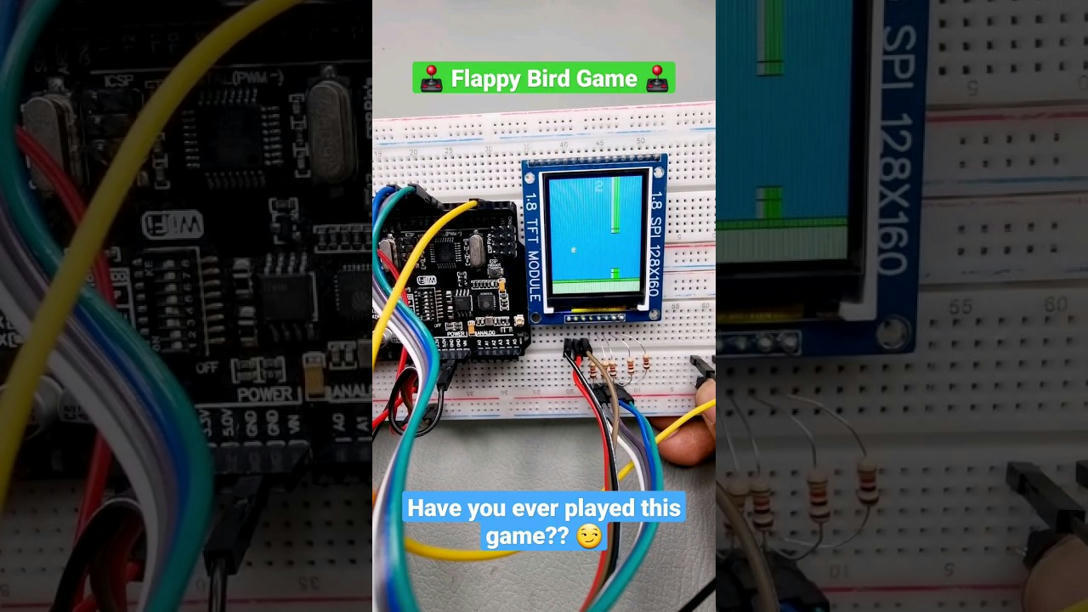 Bring Flappy Bird to Life with Arduino 🎮🎮 #di...