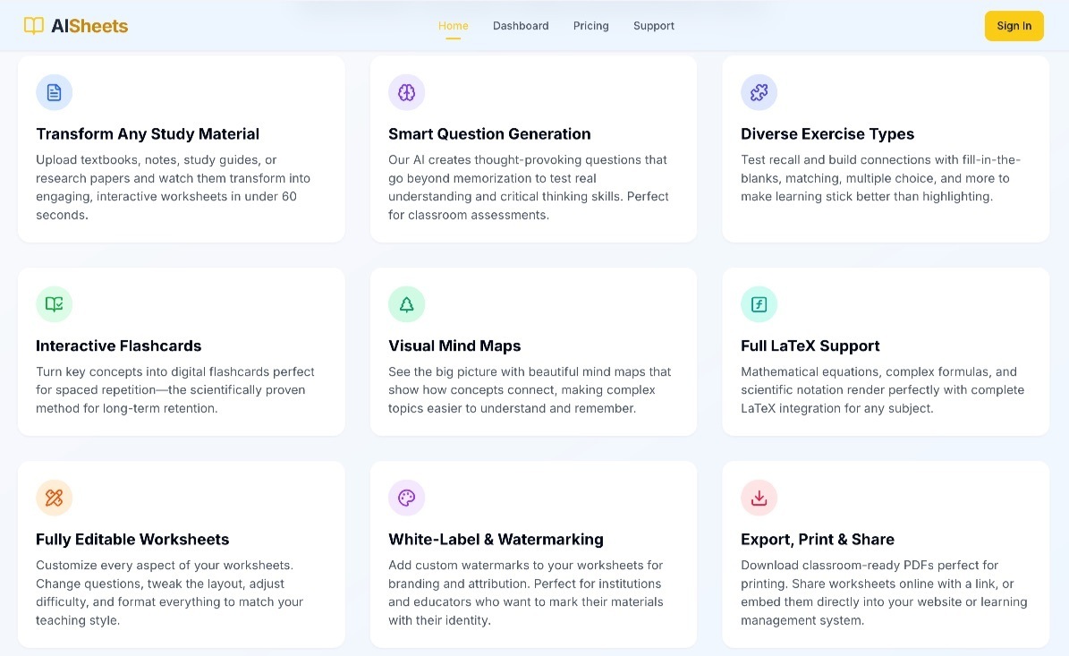 AI Worksheet Generator | Create Custom Workshee...