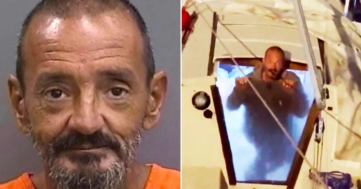 'Lieutenant Dan' who rode out Hurricane Milton ...