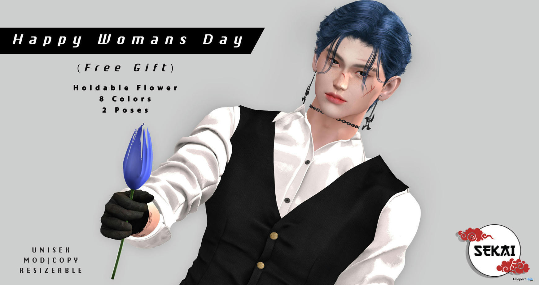 Holdable Flower March 2023 Gift by +SEKAI+ | Te...