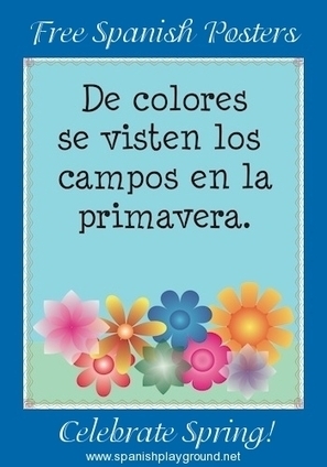 Printable Spanish Posters and Coloring Pages fo...
