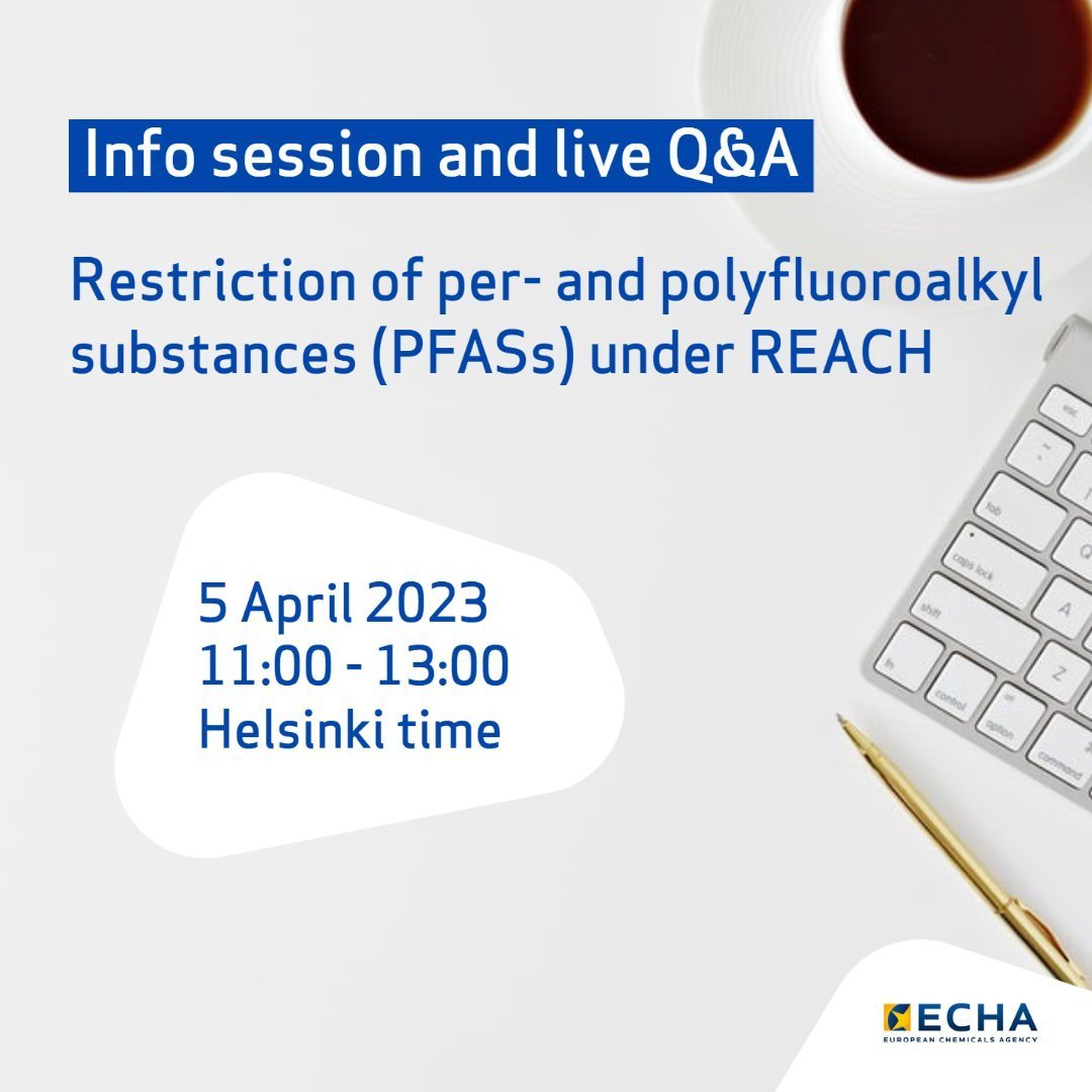 Restriction des substances per- et polyflu...