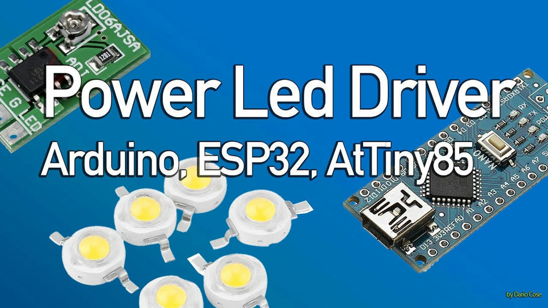 How to Drive a Power Led With Arduino, ESP32 or...