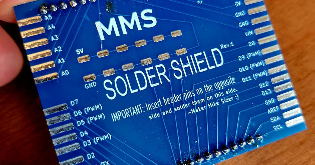 Solder Pad Shield for Arduino UNO (and compatib...