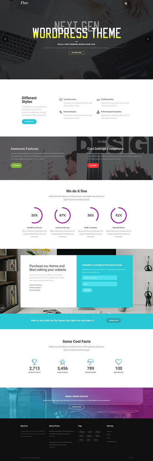 15 New Modern Responsive WordPress Themes | Wor...