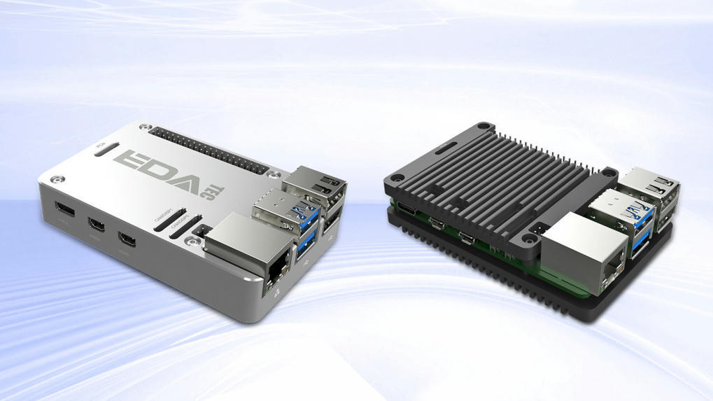 EDATEC launches two fanless cases for the Raspb...