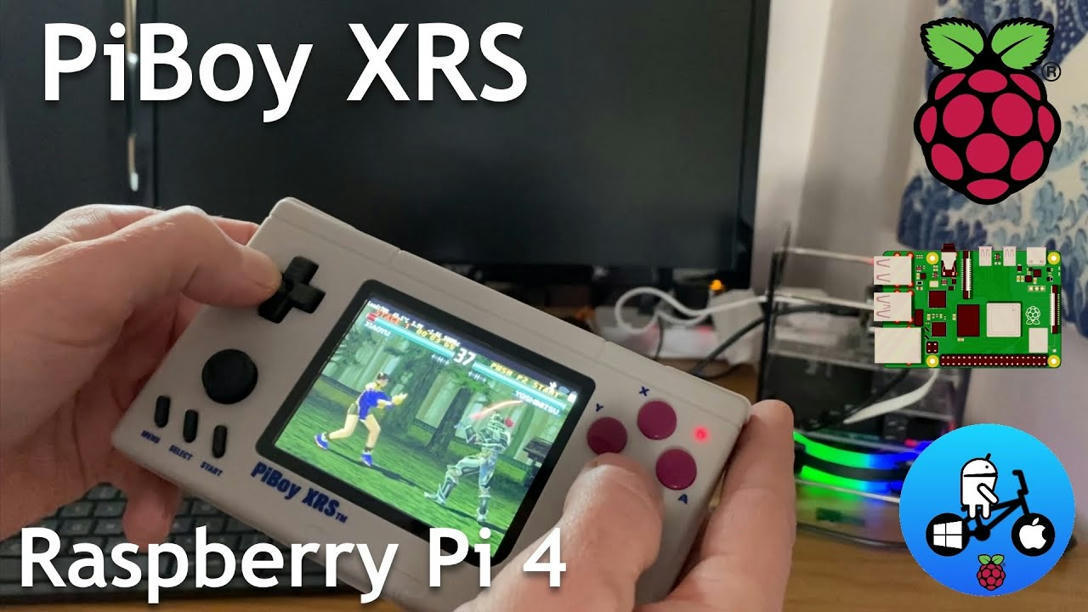 PiBoy XRS. Raspberry Pi 4 Handheld Retro Gaming...