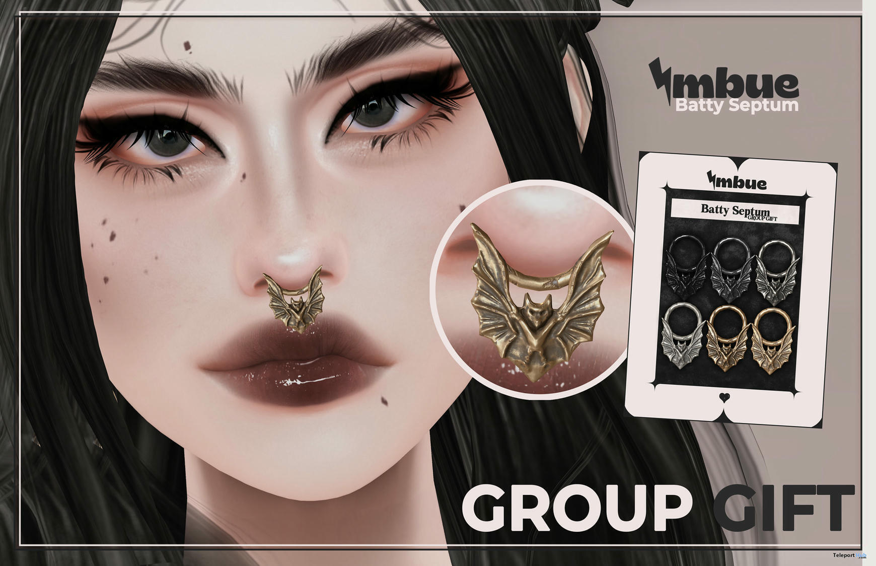 Batty Septum October 2024 Group Gift by imbue