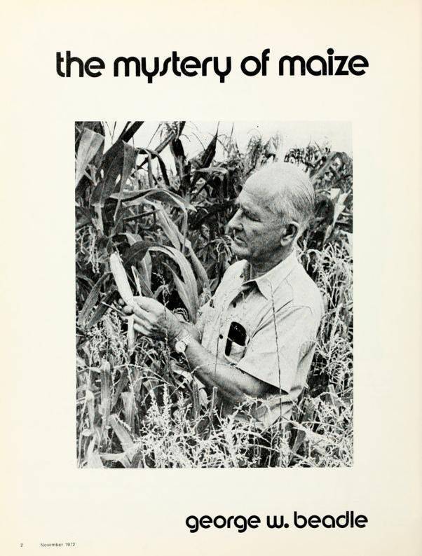 George Beadle, The Mystery of Maize (1972) | Pl...